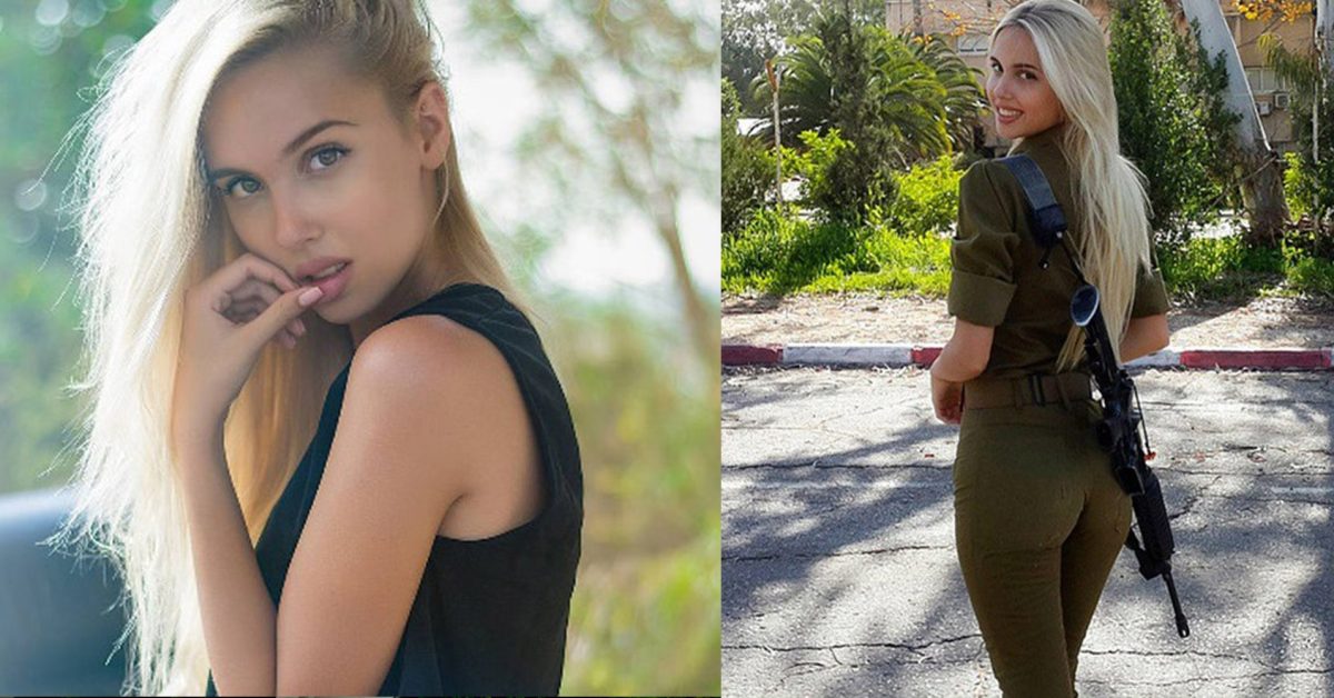 Maria Domark - Israeli Soldier and Model - Solve Israel's Problems
